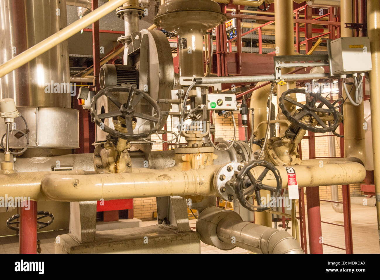 interior of powerplant Stock Photo - Alamy