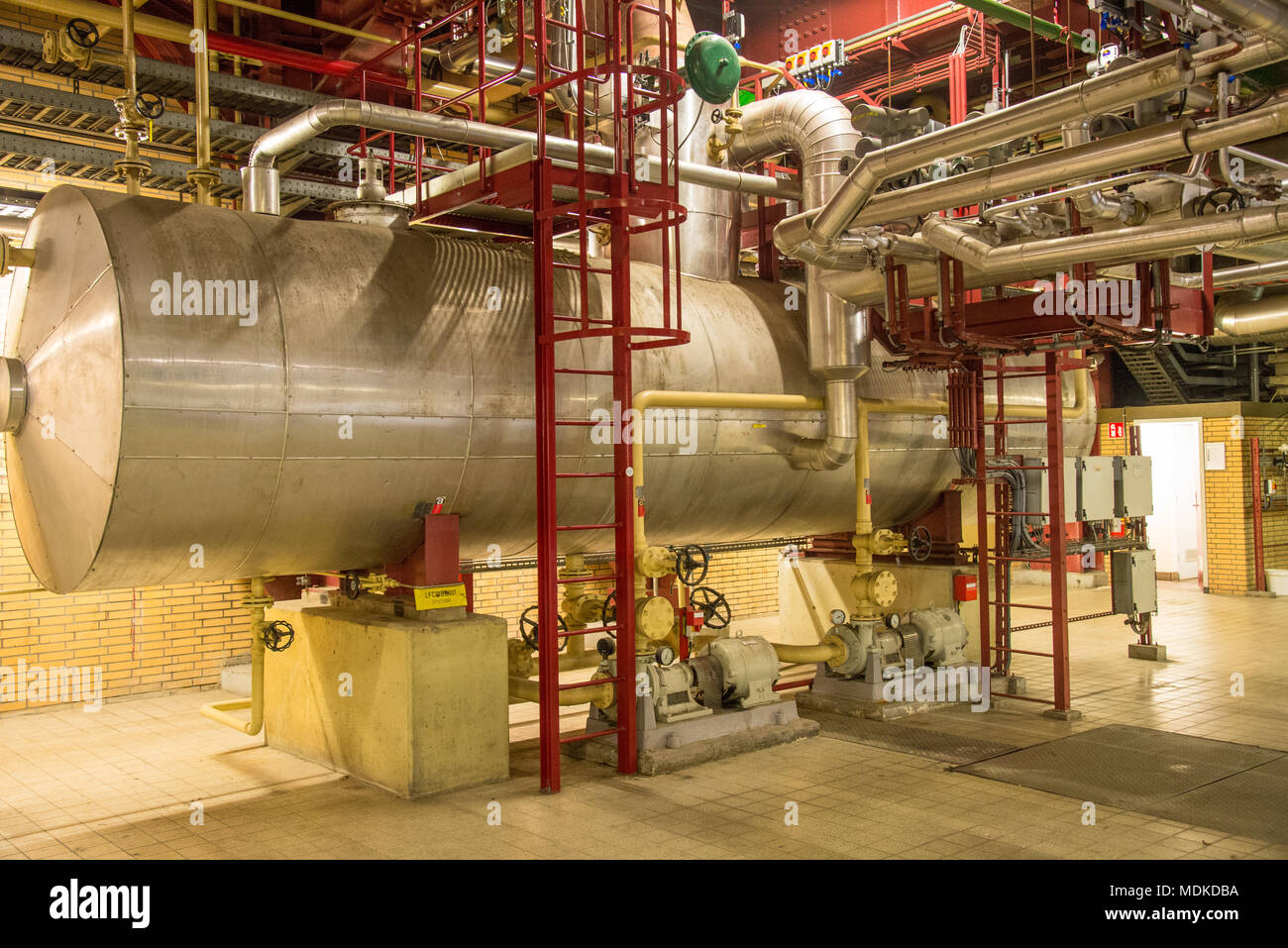 interior of powerplant Stock Photo - Alamy