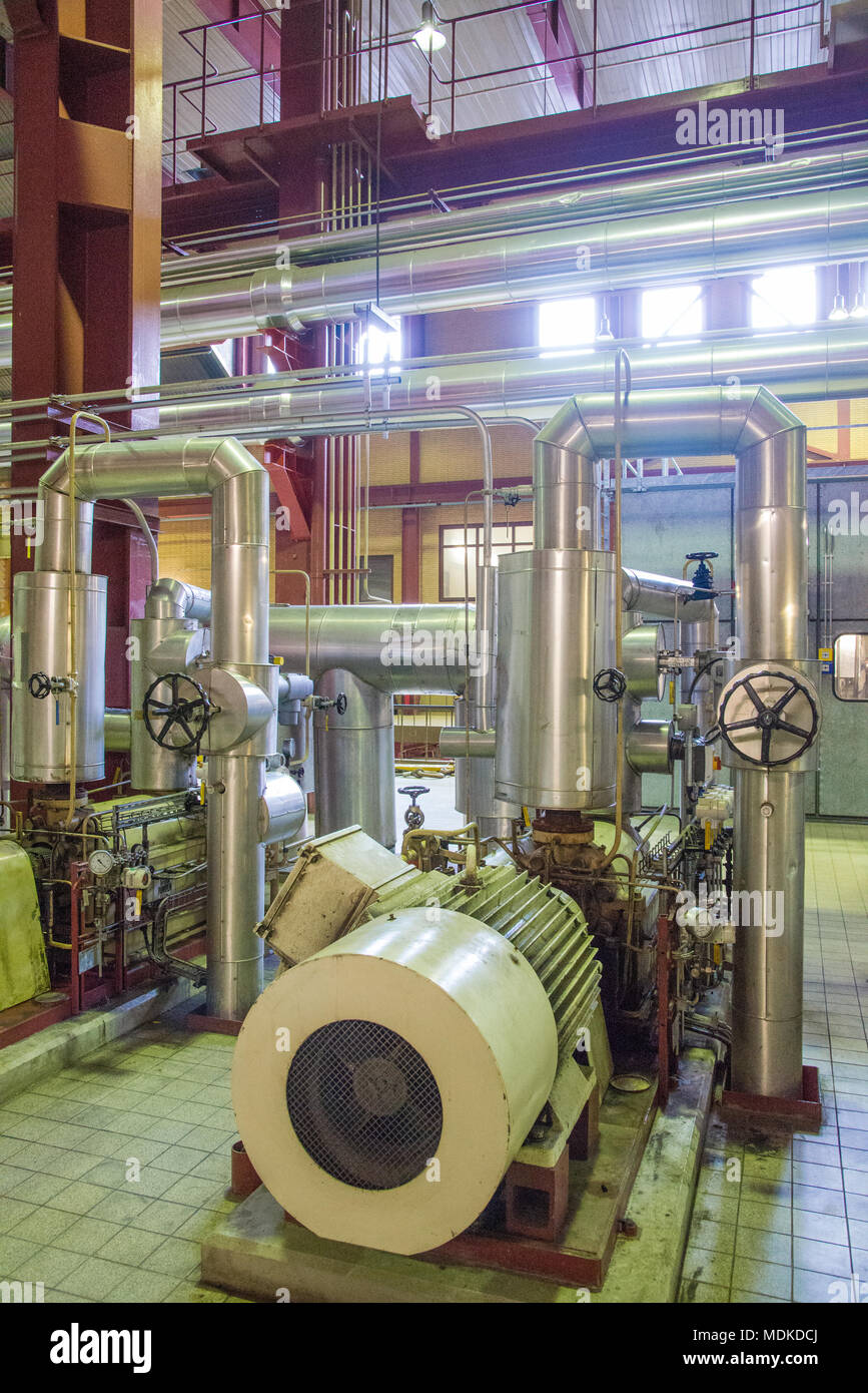 interior of powerplant Stock Photo - Alamy