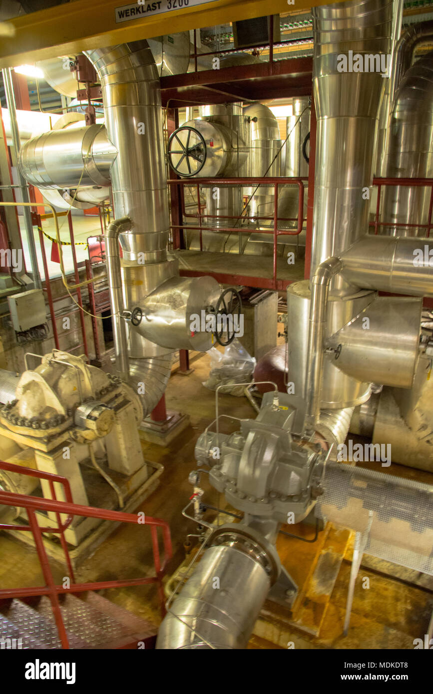 interior of powerplant Stock Photo - Alamy
