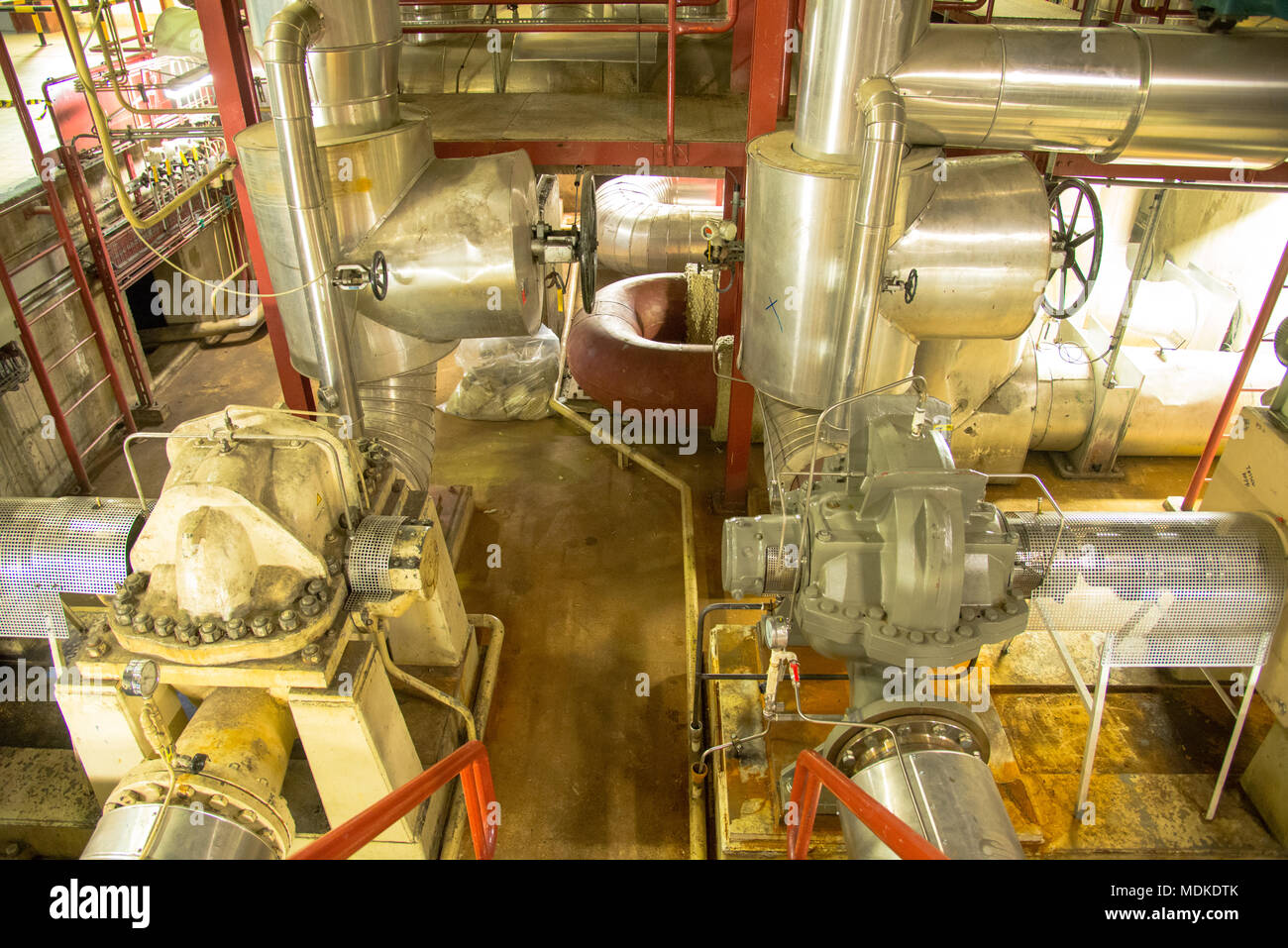 Power station interior pipe hi-res stock photography and images - Alamy