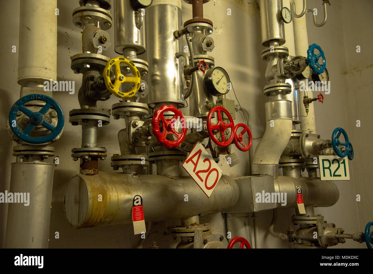 interior of powerplant Stock Photo - Alamy