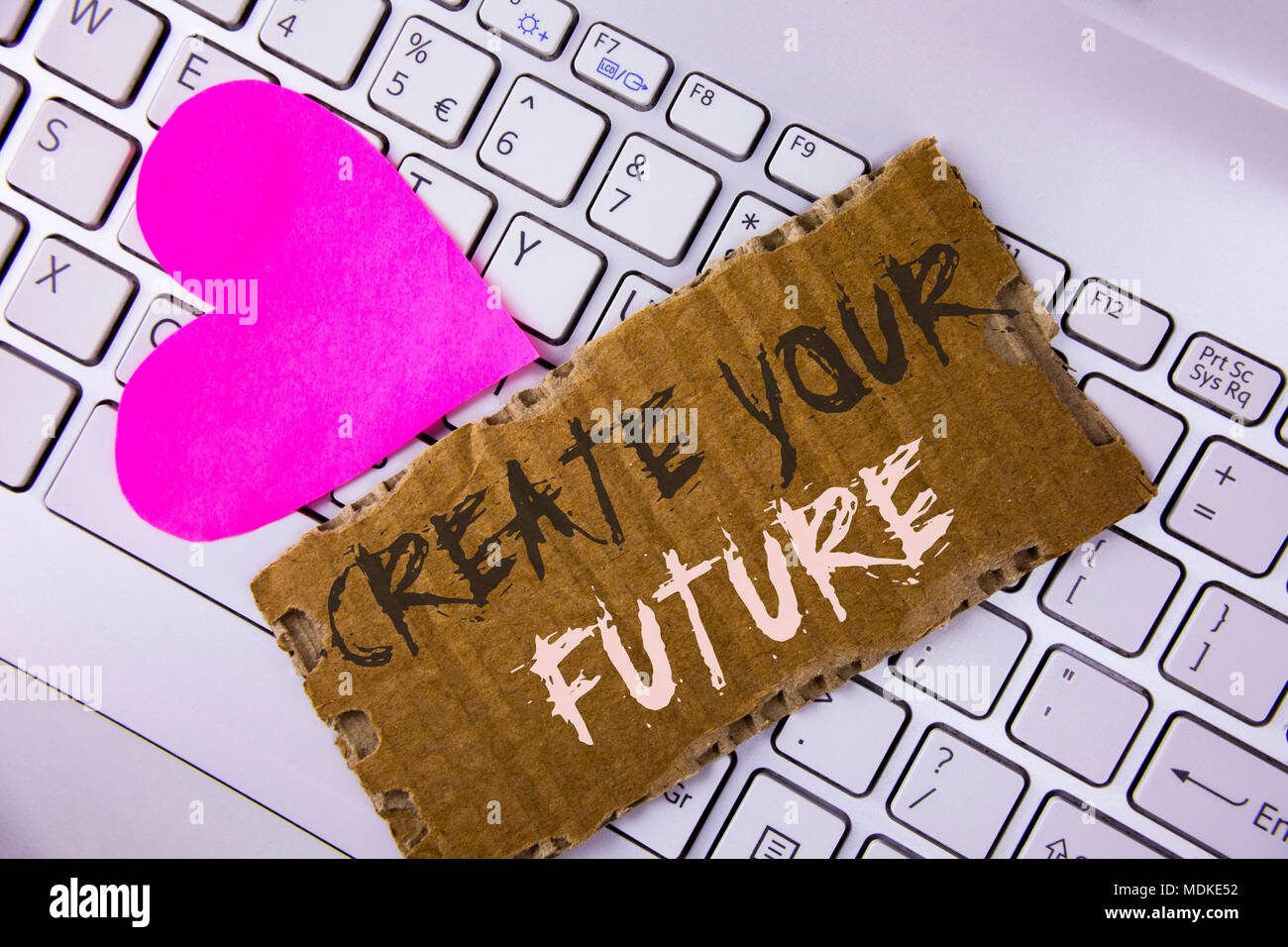 Word writing text Create Your Future. Business concept for career goals ...