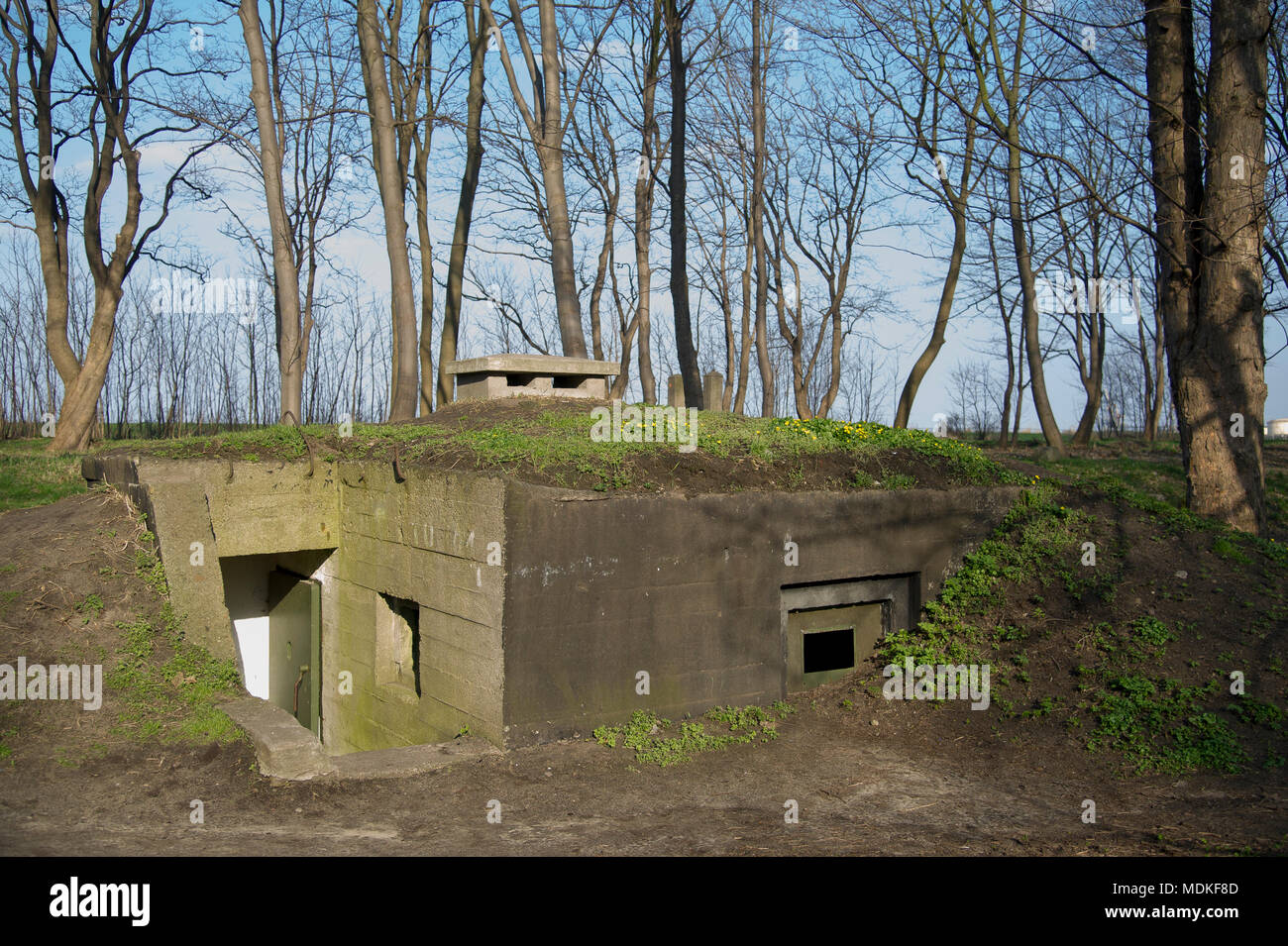 Bunker of 25 Bateria Artylerii Stalej (25th Coastal Artillery Battery ...