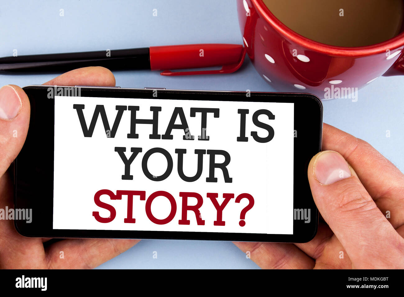 Word writing text What Is Your Story Question. Business concept for ...