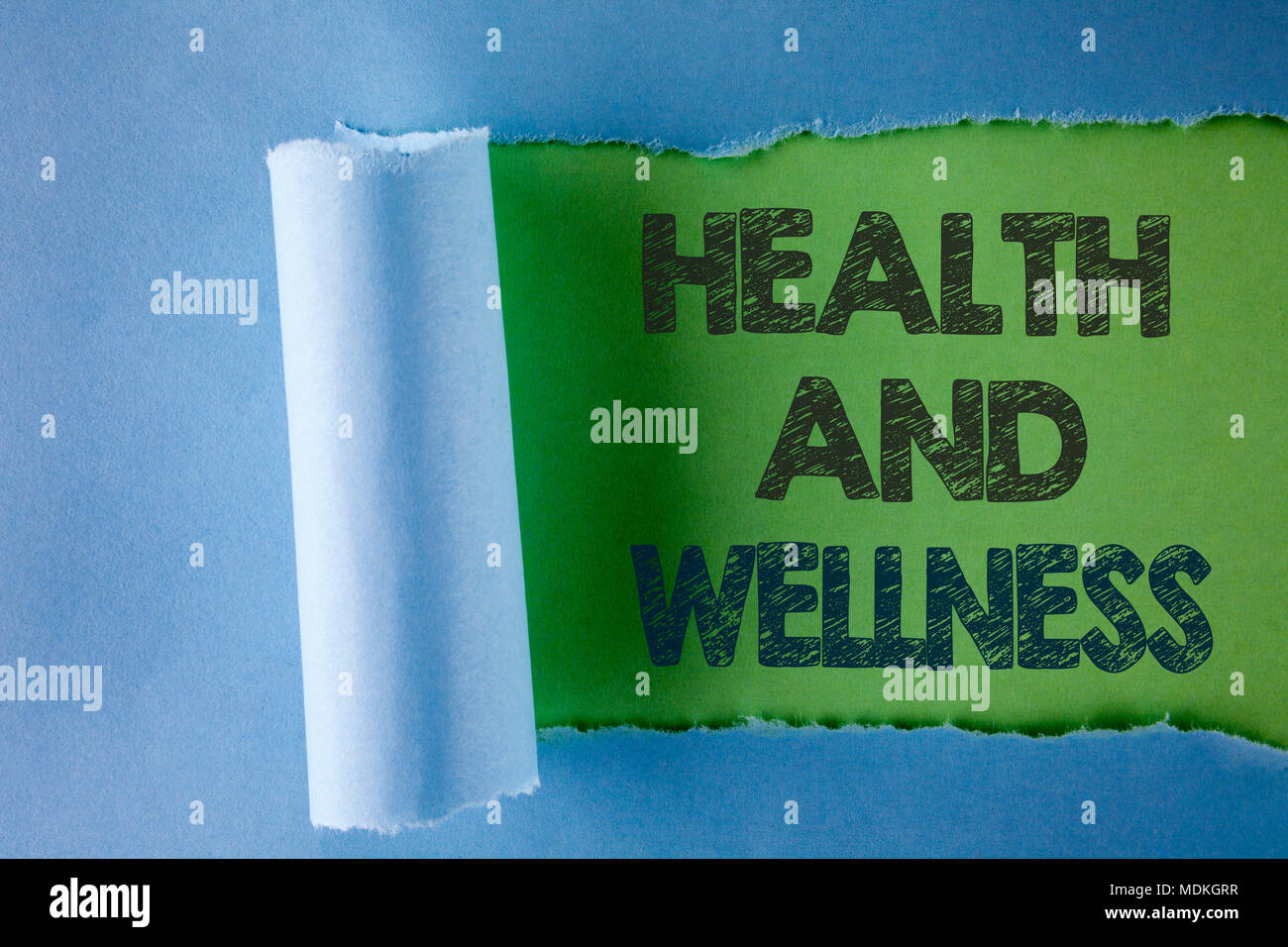 Conceptual hand writing showing Health And Wellness. Business photo ...