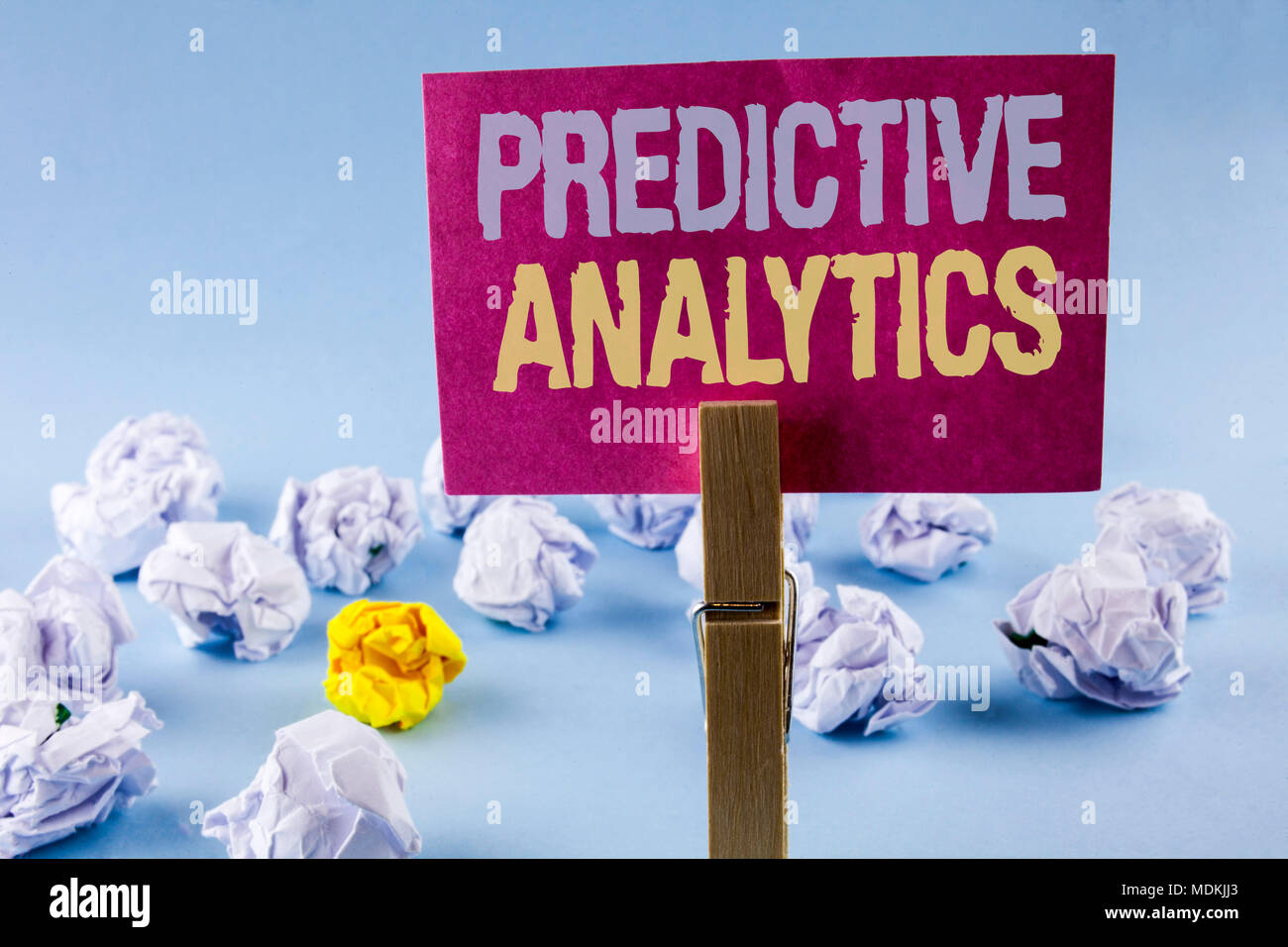 Conceptual Hand Writing Showing Predictive Analytics Business Photo Text Method To Forecast
