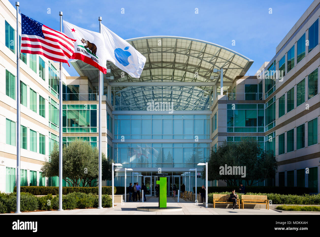 Apple Headquarters Cupertino High Resolution Stock Photography and ...