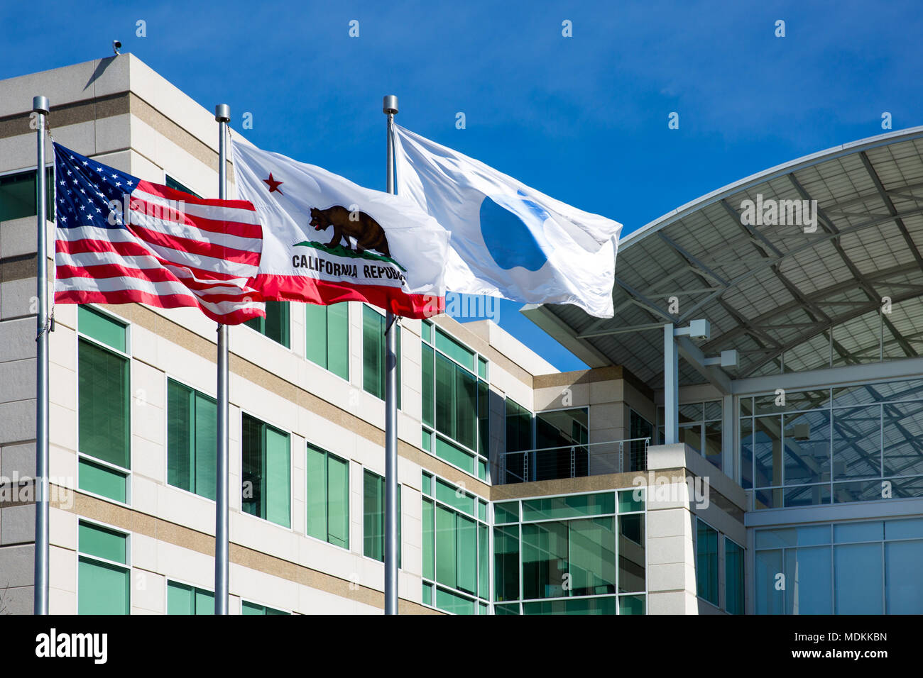 New apple park visitor center hi-res stock photography and images - Alamy