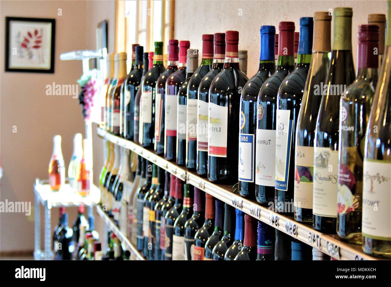 Blue and green bottles hi-res stock photography and images - Alamy