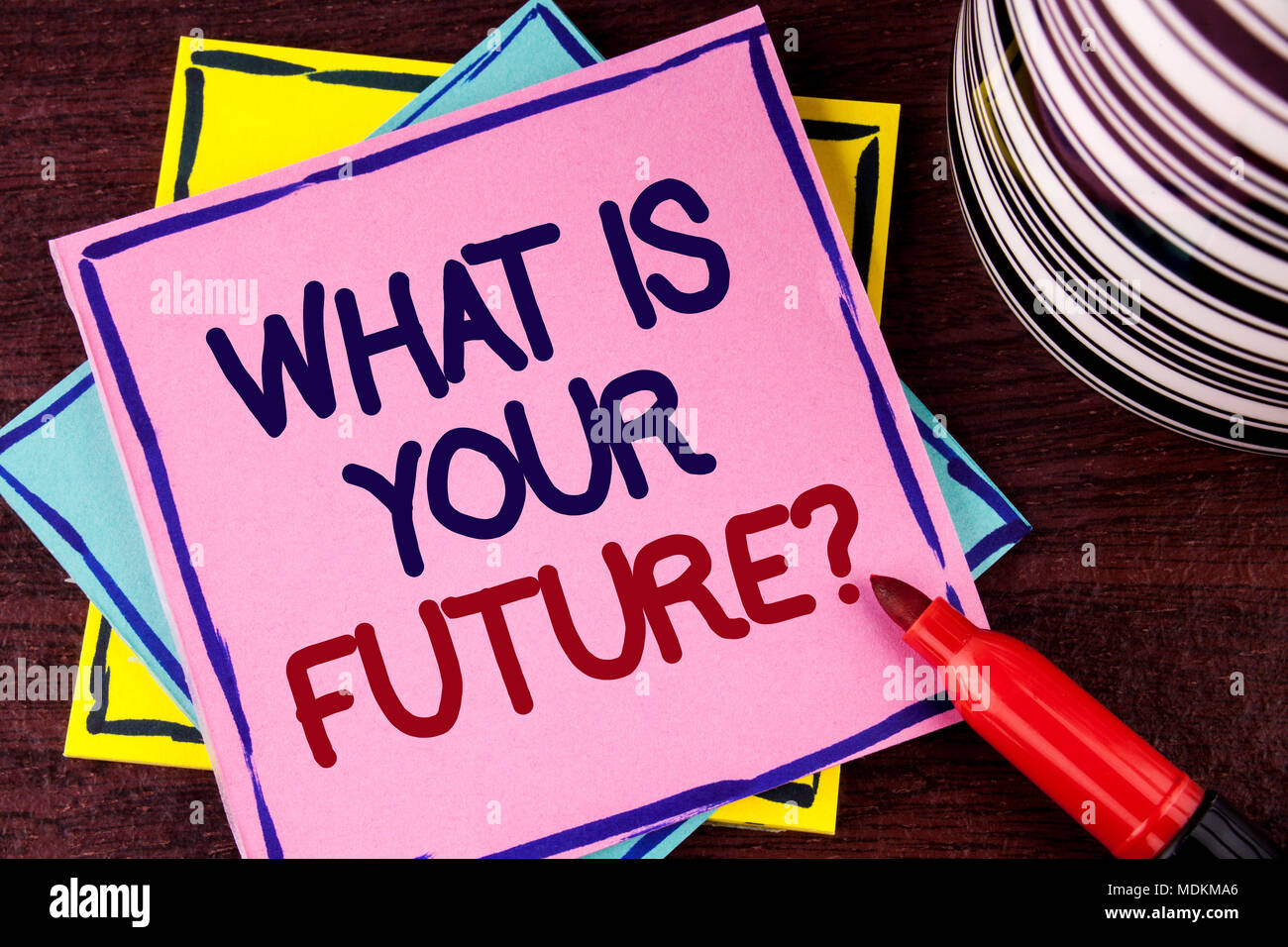 Word writing text What Is Your Future Question. Business concept for ...
