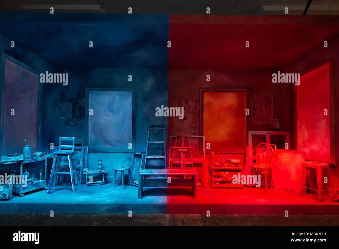 Picasso in his studio hi-res stock photography and images - Alamy