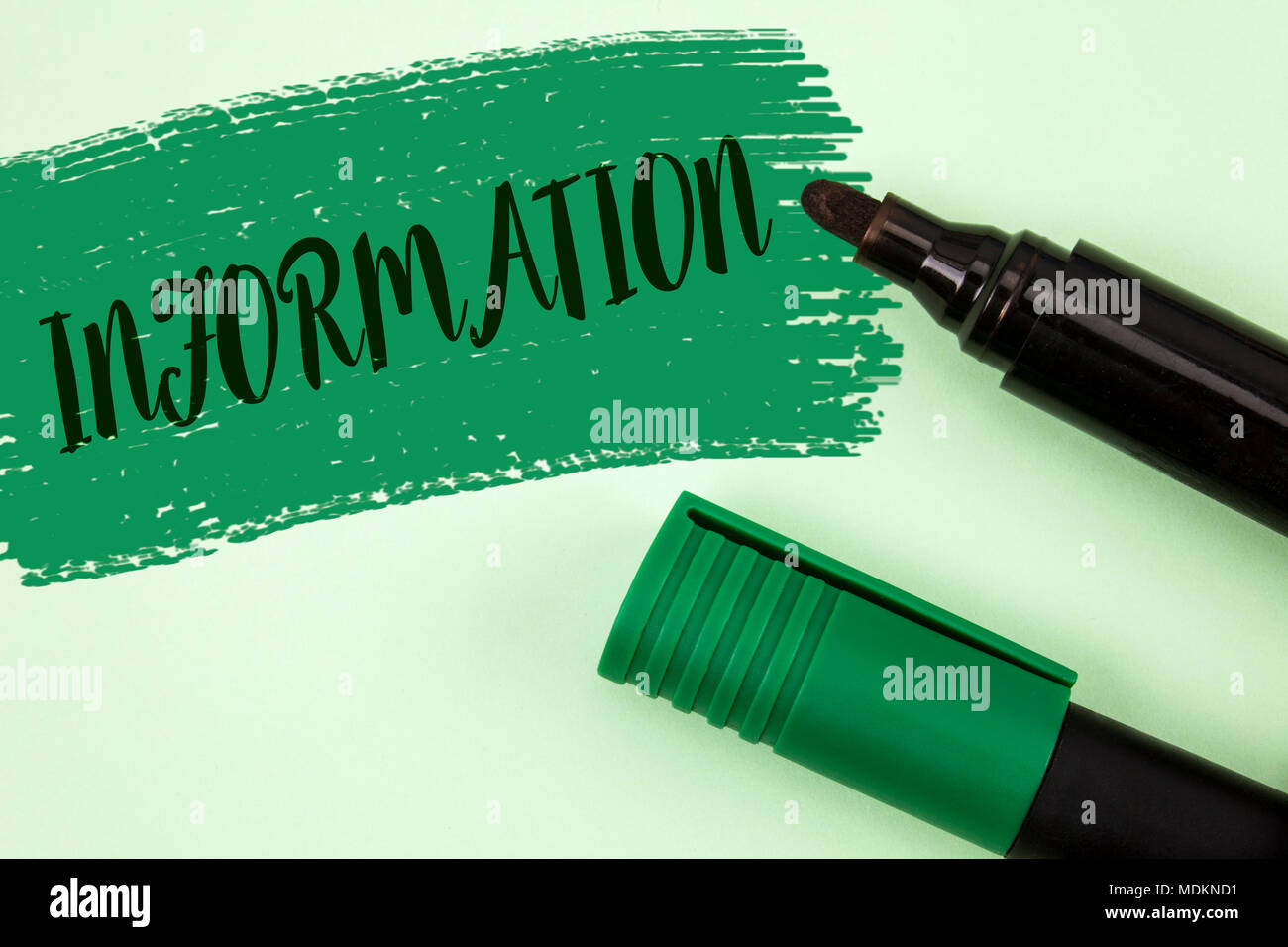 Text sign showing Information. Conceptual photo Facts learned about ...