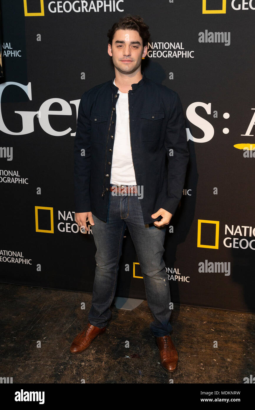 N Ew York, United States. 19th Apr, 2018. Alex Rich attends National ...