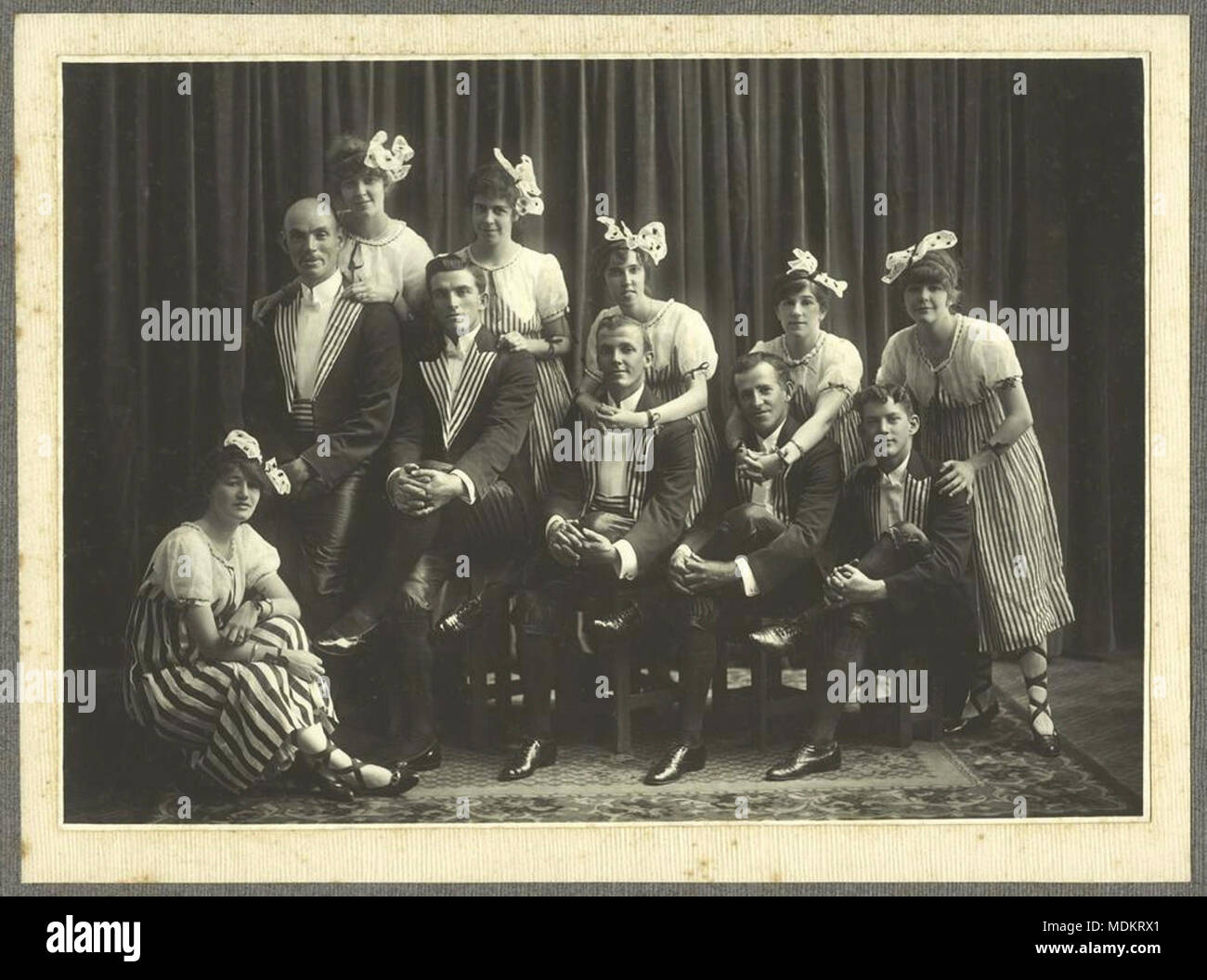 Black and White Costume Company in Gympie, 1917 Stock Photo - Alamy