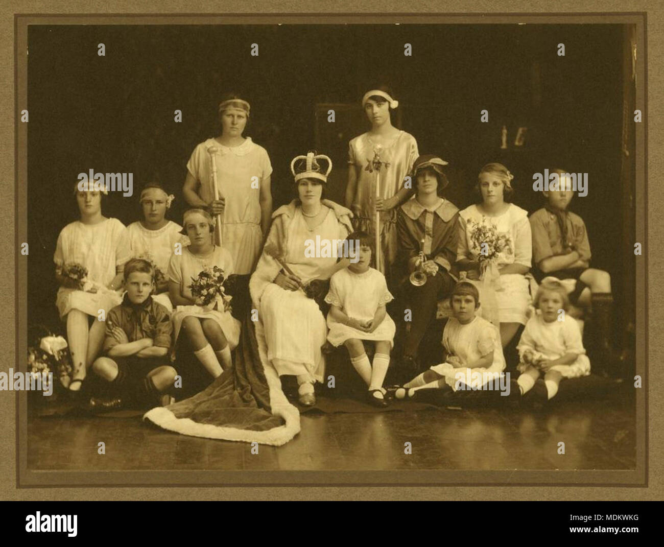 Church pageant with members in costume Stock Photo - Alamy