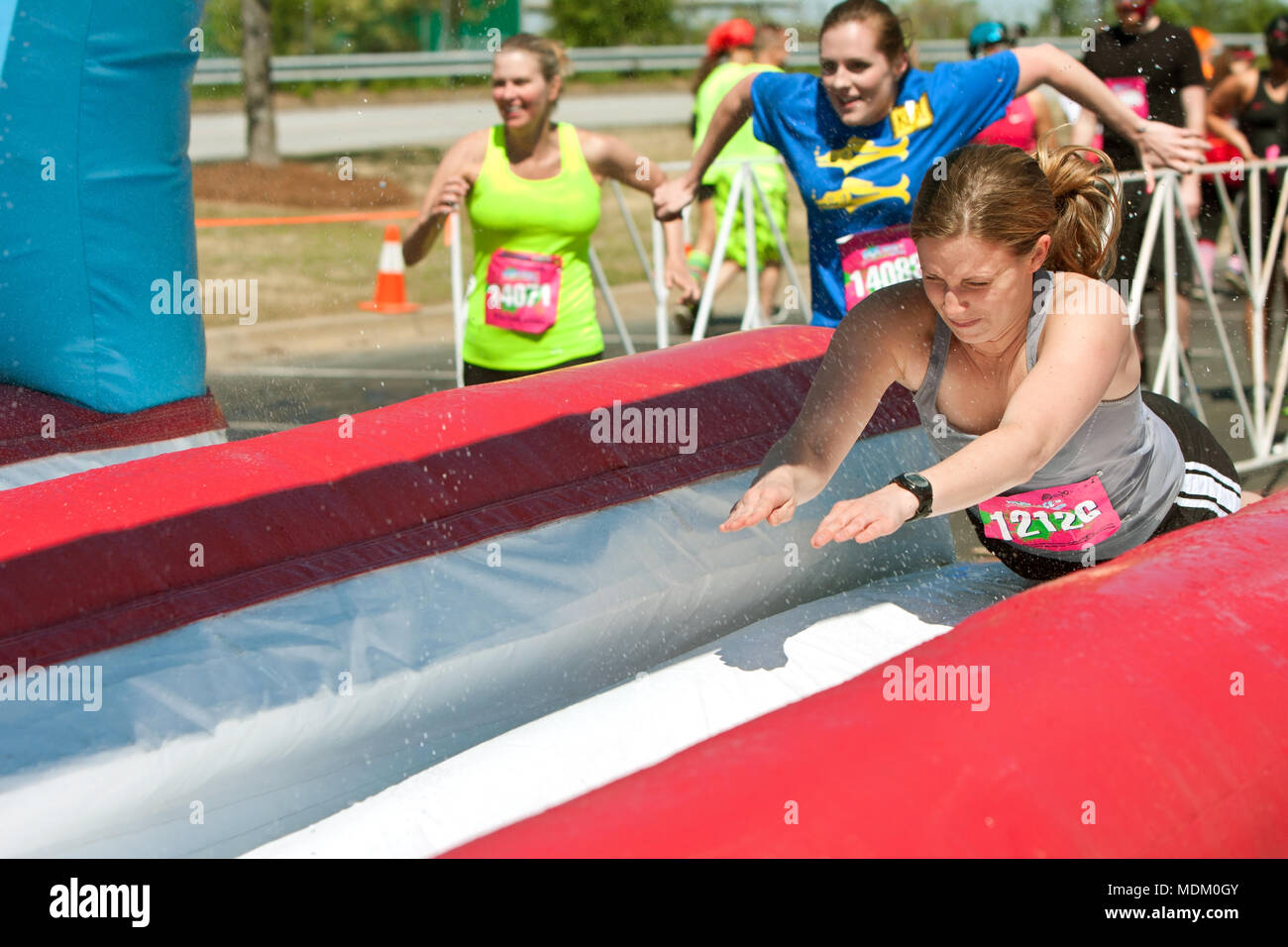 Adult obstacle course hi-res stock photography and images - Alamy