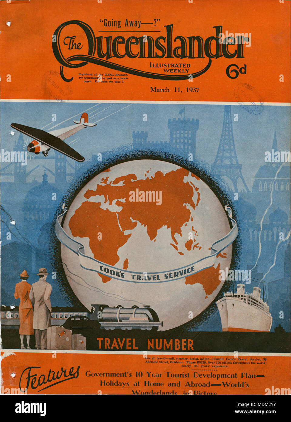 Thomas cook vintage poster hi-res stock photography and images - Alamy