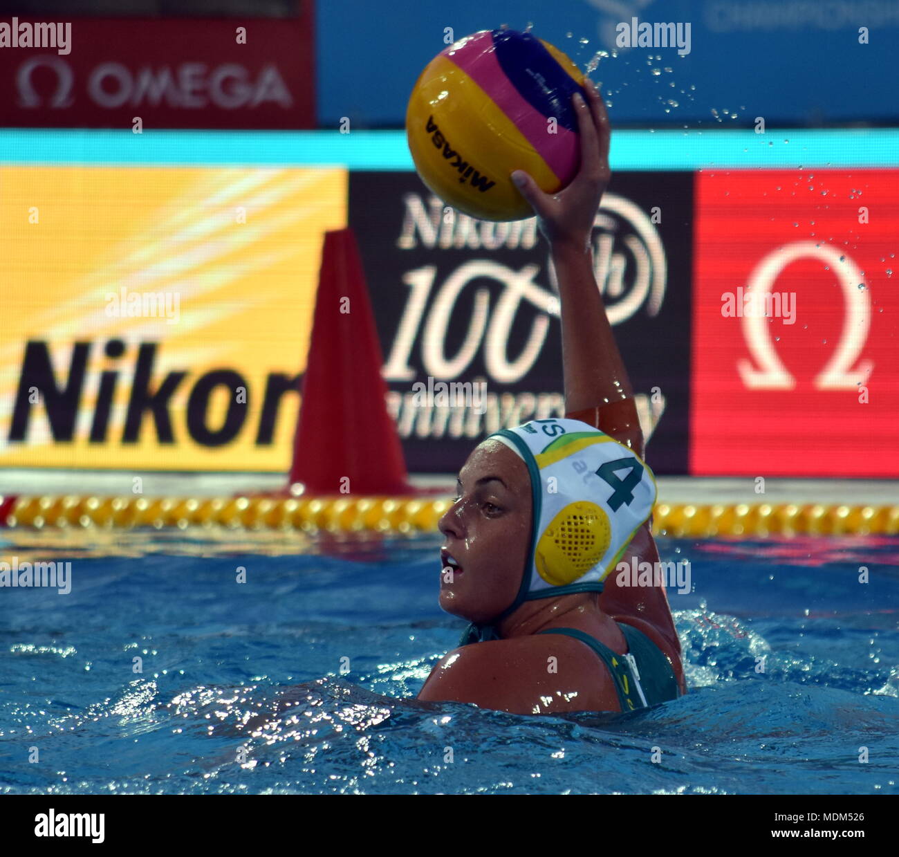 Budapest, Hungary - Jul 16, 2017. HALLIGAN Bronte (AUS) in the ...