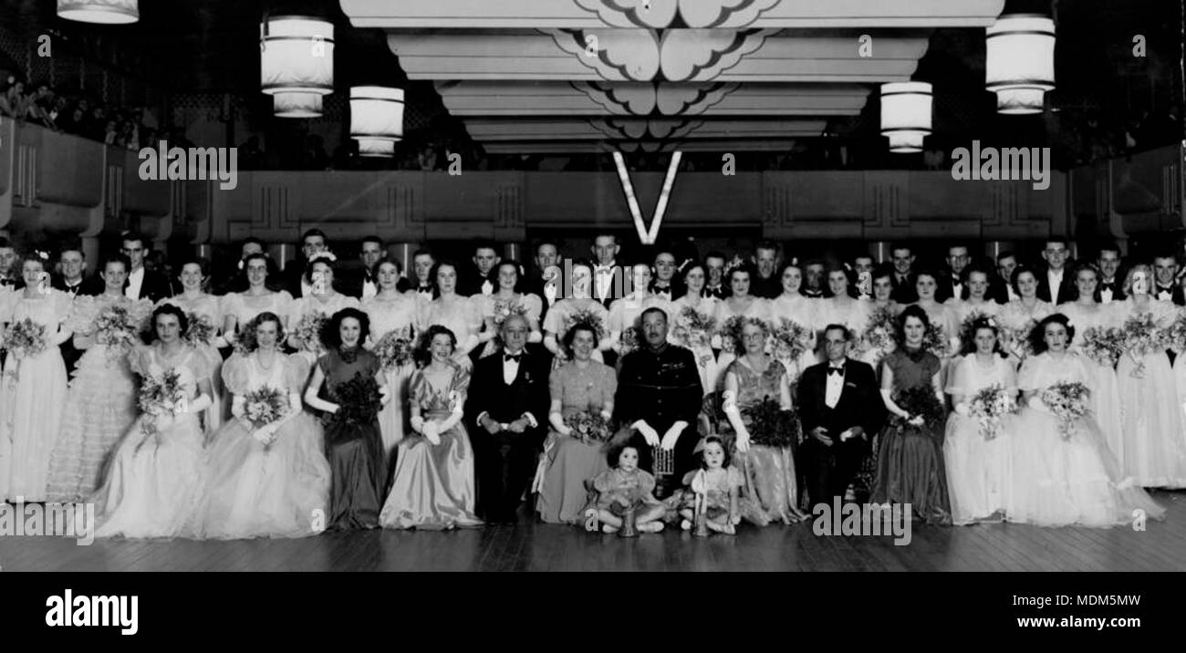 Masonic Ball at the Trocadero in Brisbane, 1941 Stock Photo - Alamy