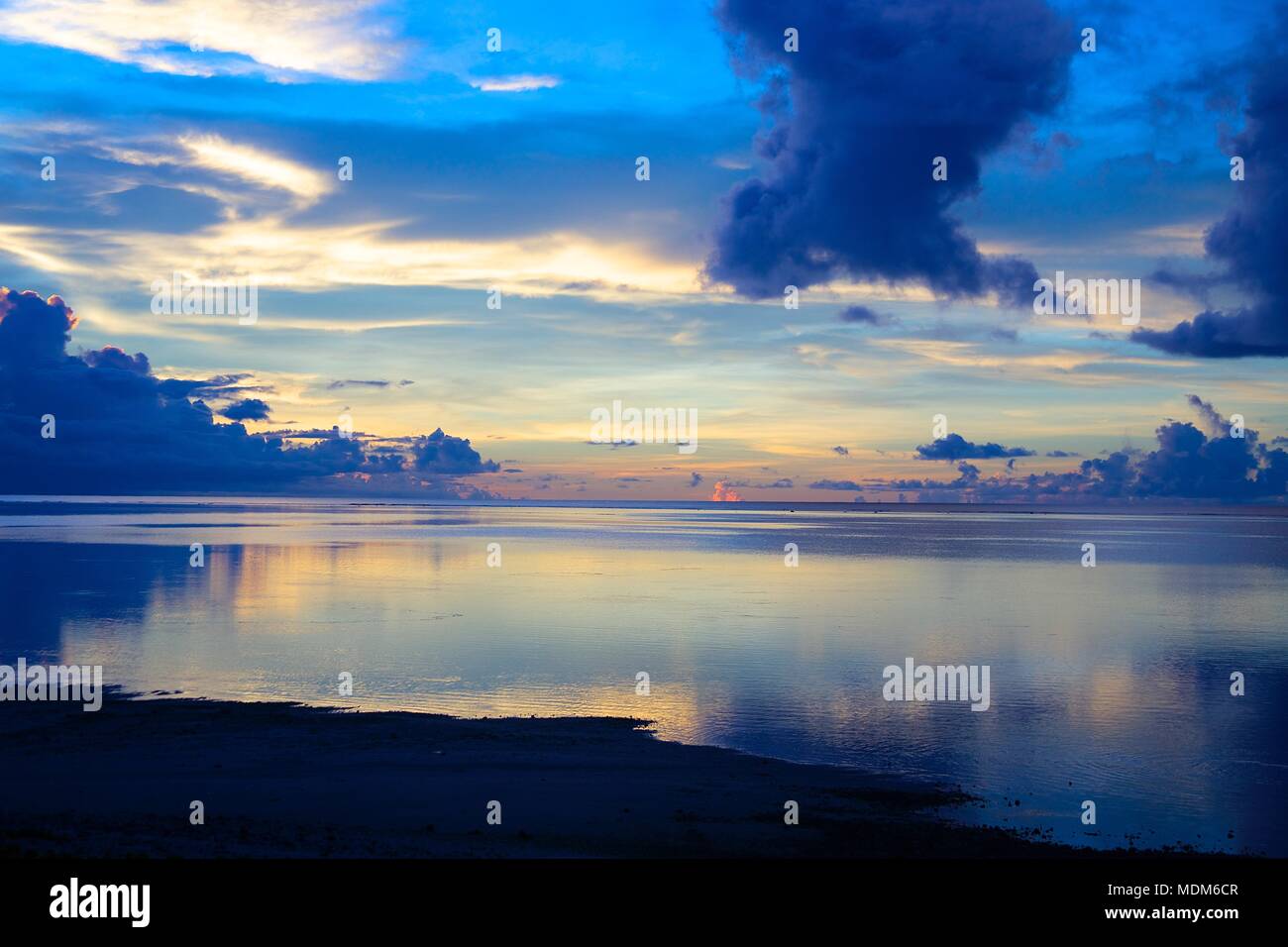 Looking out for hope on the horizon Stock Photo - Alamy