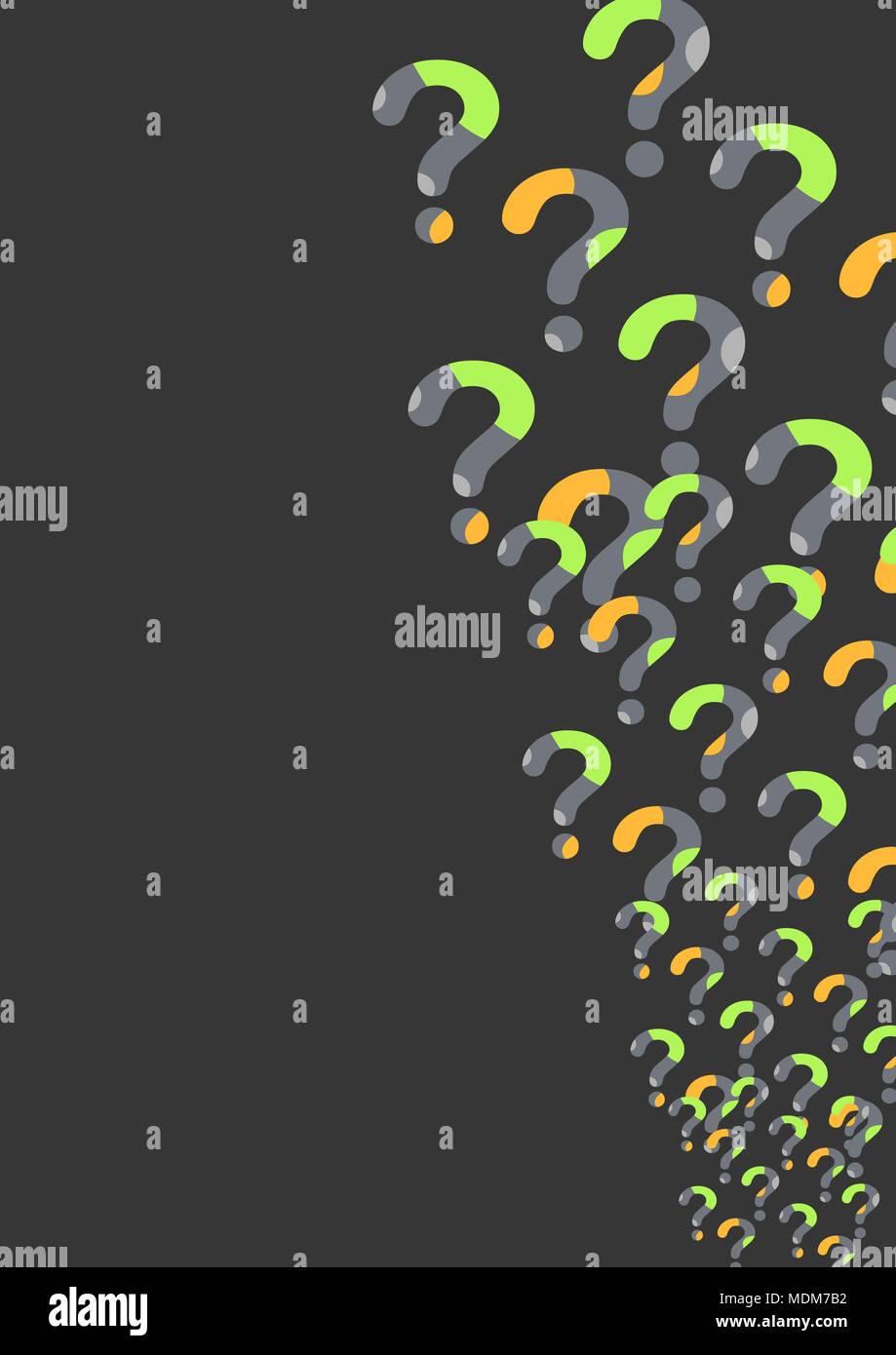 minimal design question marks Stock Photo - Alamy