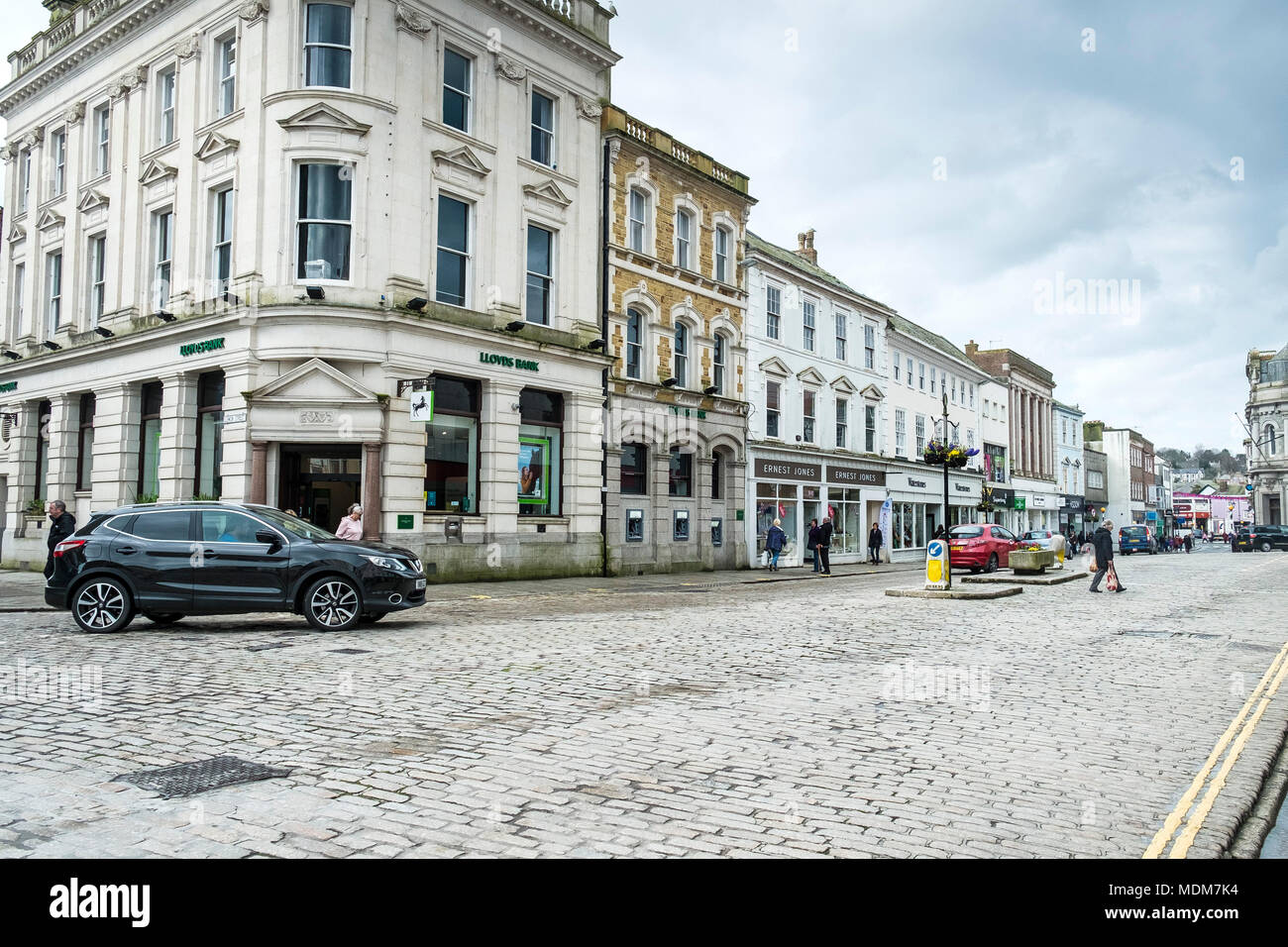 Truro street scene hi-res stock photography and images - Alamy