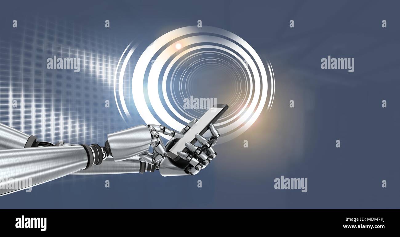 Screen interface robot hi-res stock photography and images - Alamy