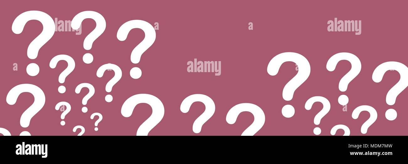 Graphic pattern question marks hi-res stock photography and images - Alamy
