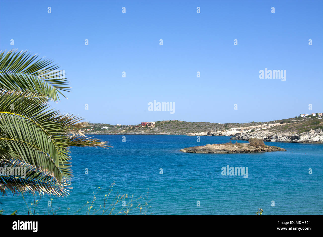 A beautiful turquoise lagoon Stock Photo - Alamy