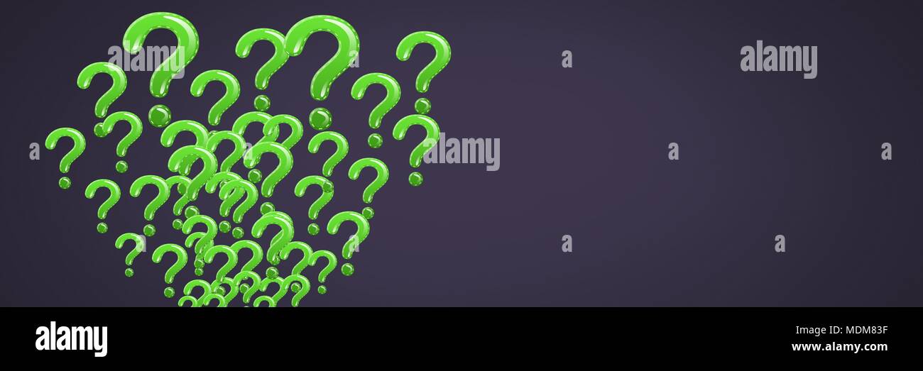 green question marks Stock Photo - Alamy