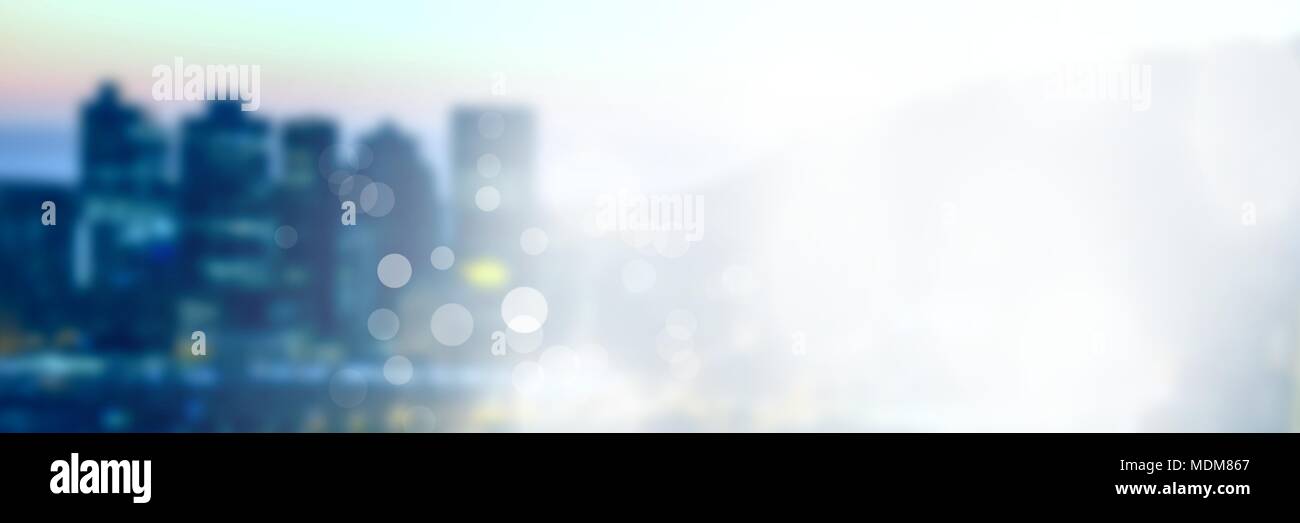 City buildings with flare light source Stock Photo - Alamy