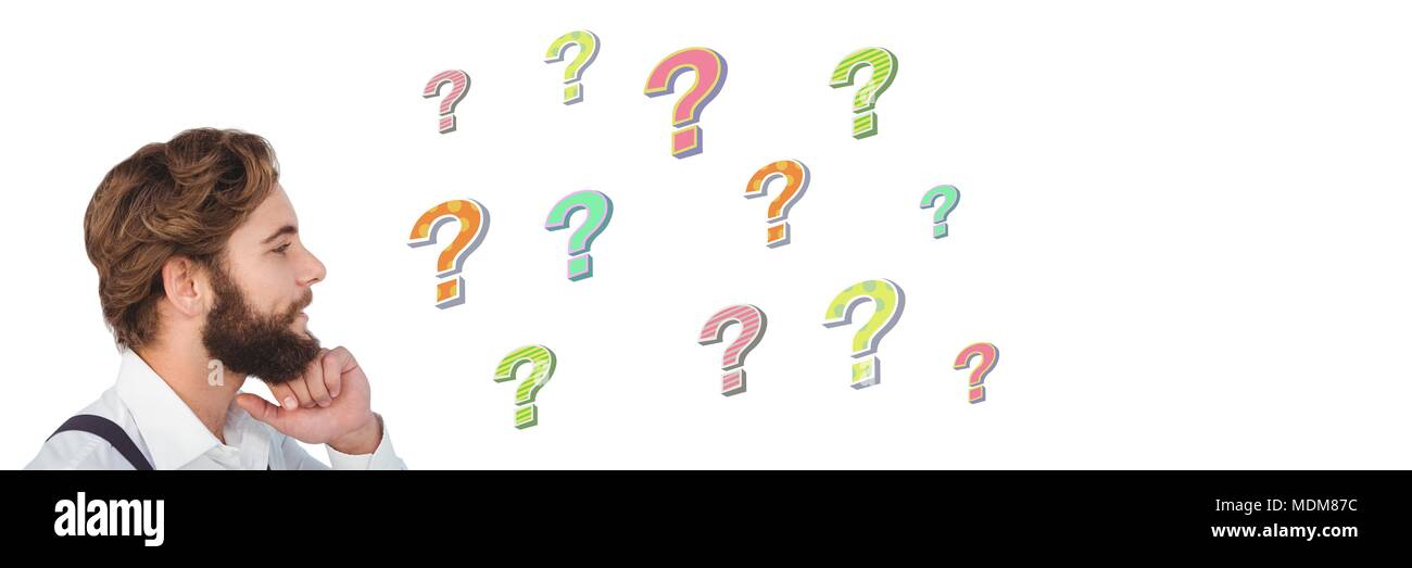 Punctuation man hi-res stock photography and images - Alamy