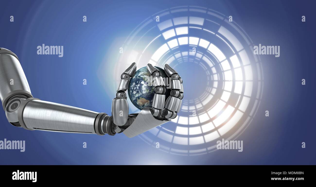 3d people holding earth hi-res stock photography and images - Alamy