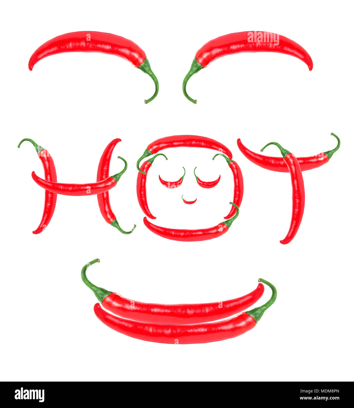 this file as face of red hot chili Stock Photo - Alamy