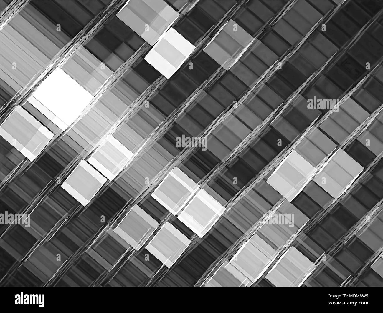 Monochrome technology background - abstract computer-generated image ...