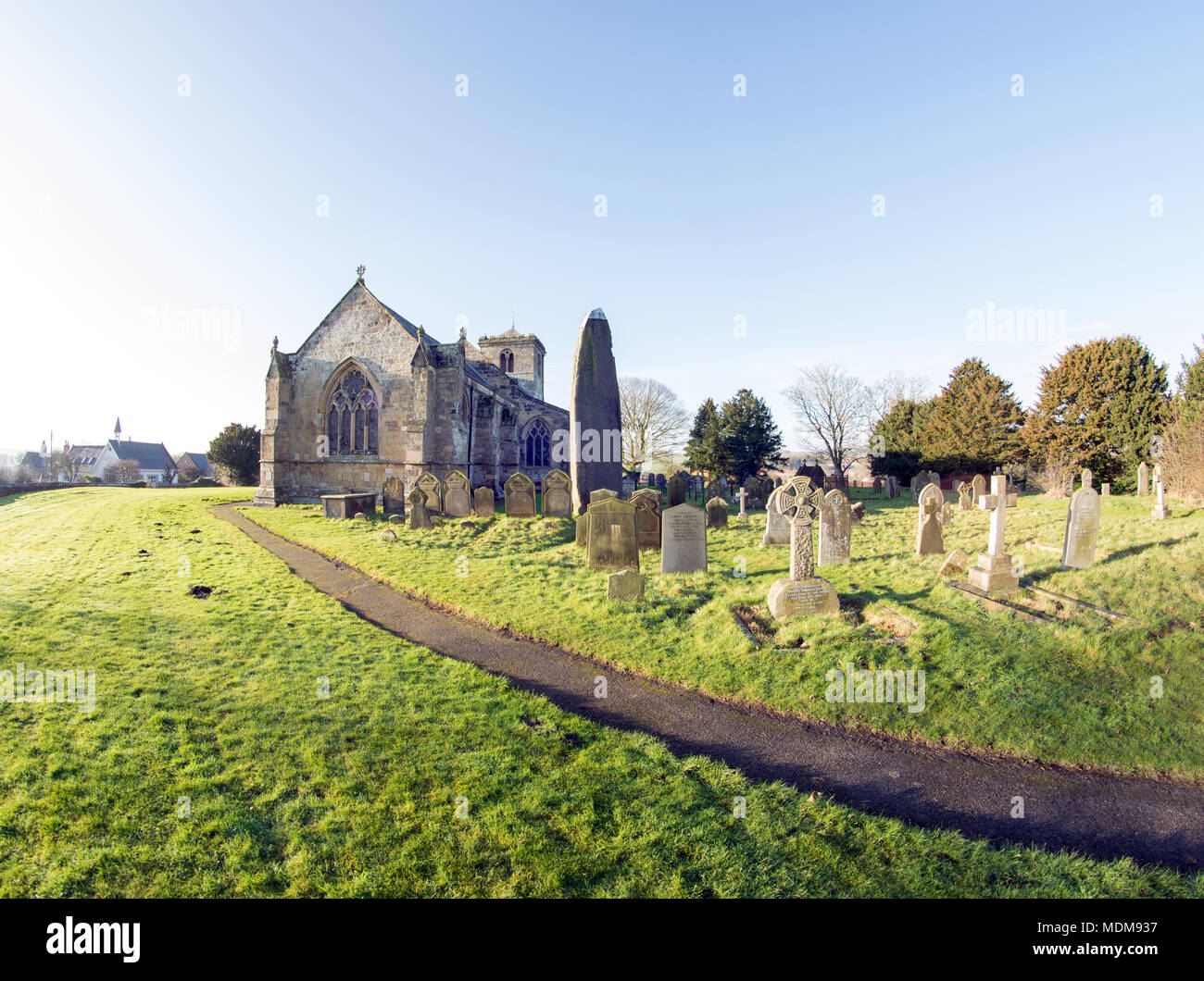 Monolith of rudston hi-res stock photography and images - Alamy