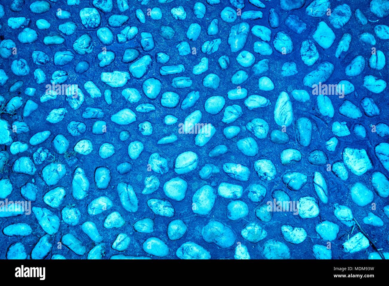 Ultra marina Stone texture, rock surface level, pebble background for ...