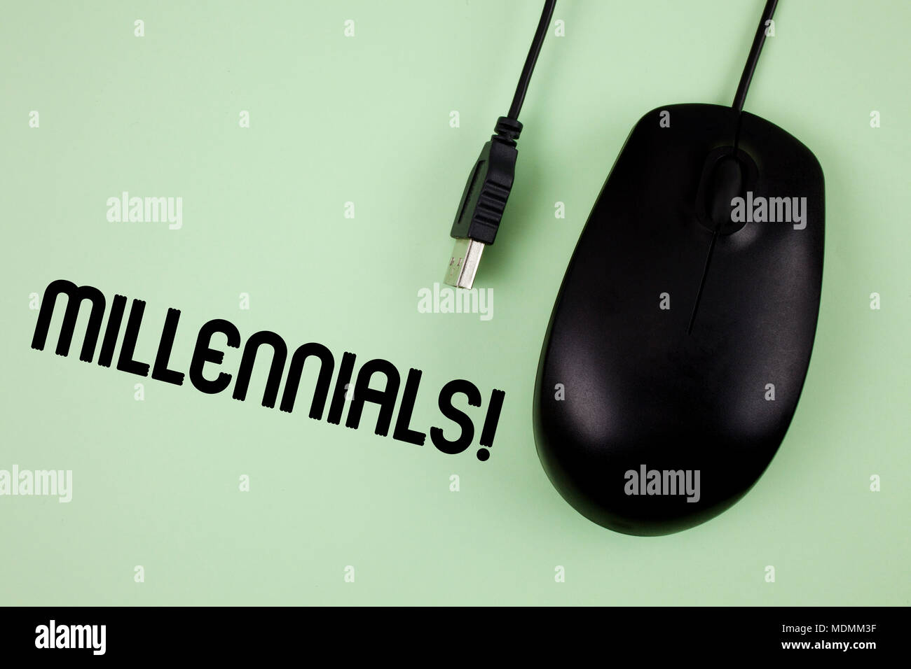 Word writing text Millennials Motivational Call. Business concept for ...