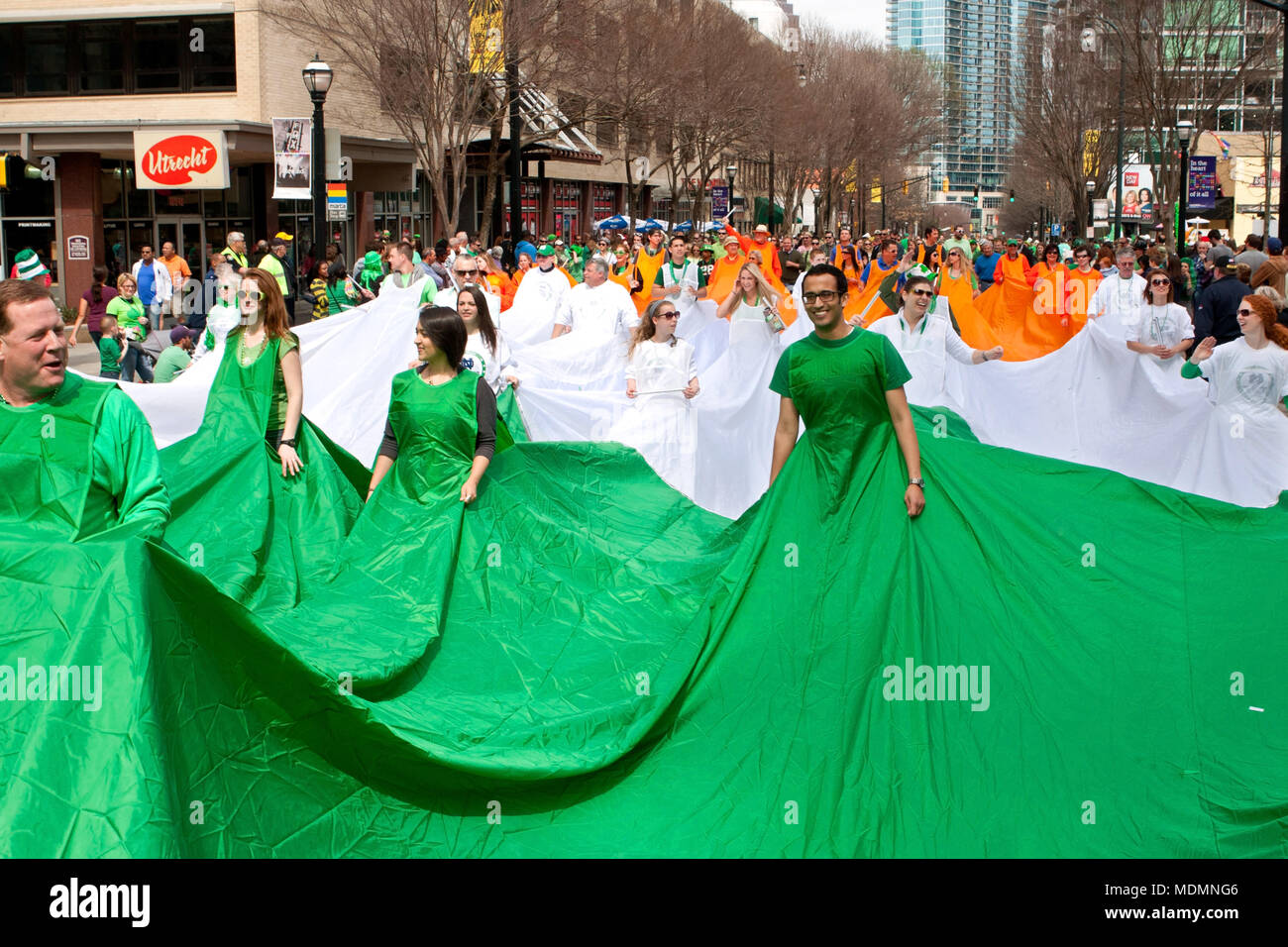 Human flag hi-res stock photography and images - Alamy