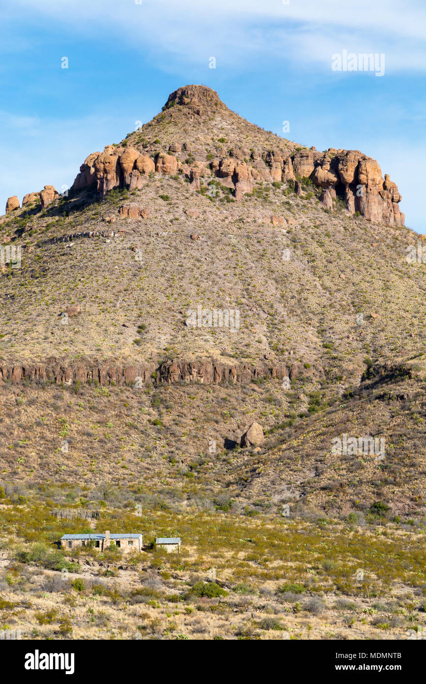 Texas, Big Bend National Park, Ross Maxwell Scenic Drive, Homer Wilson ...
