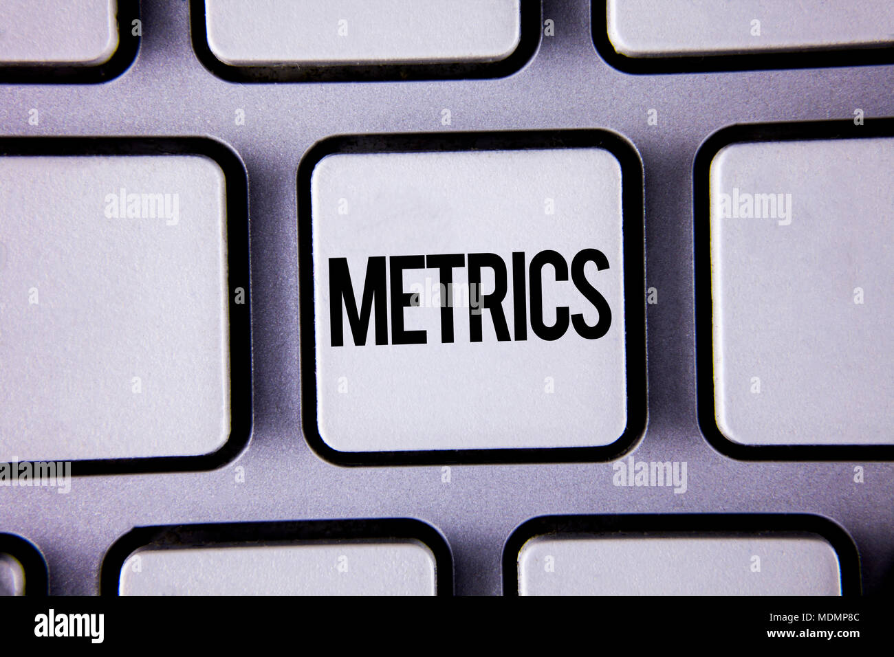 Word writing text Metrics. Business concept for Method of measuring ...