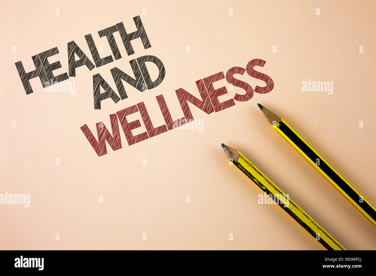 Writing note showing Health And Wellness. Business photo showcasing ...