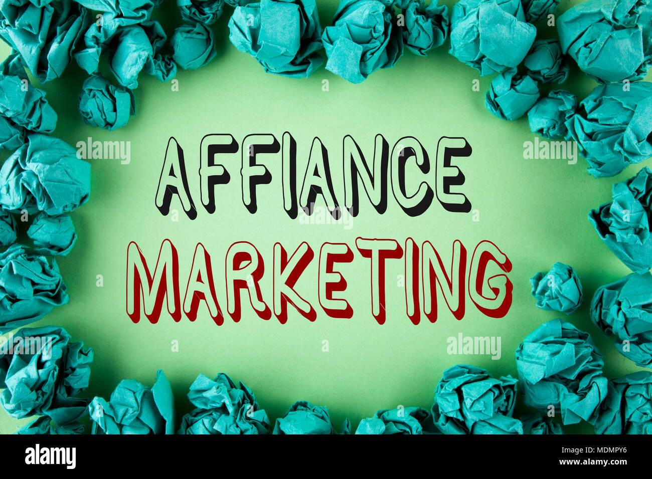 Word writing text Affiance Marketing. Business concept for joining two ...