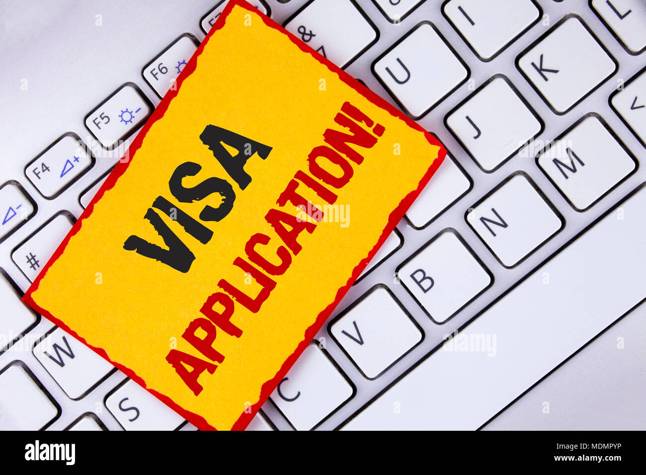 Word writing text Visa Application Motivational Call. Business concept ...