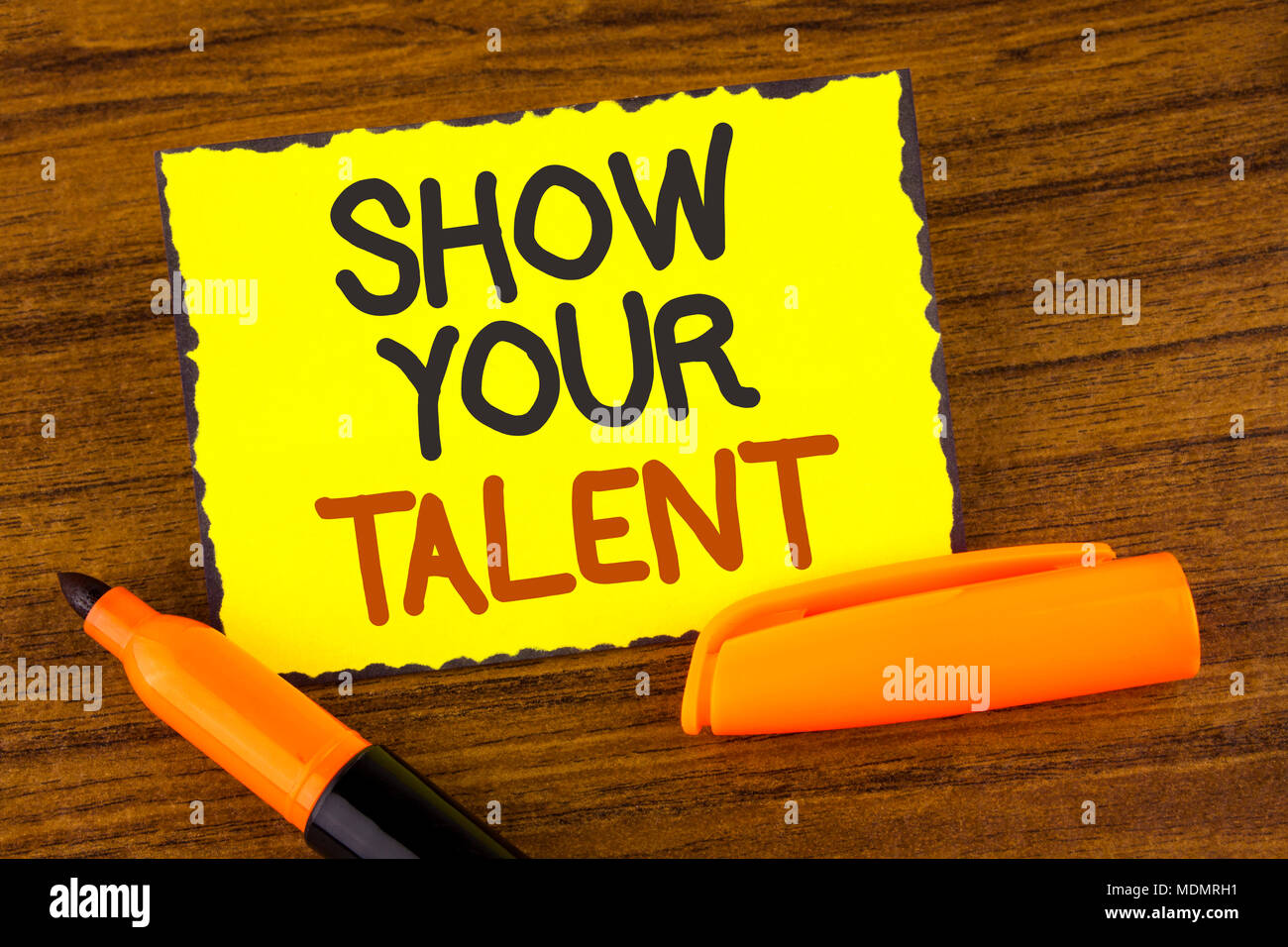 Conceptual hand writing showing Show Your Talent. Business photo ...