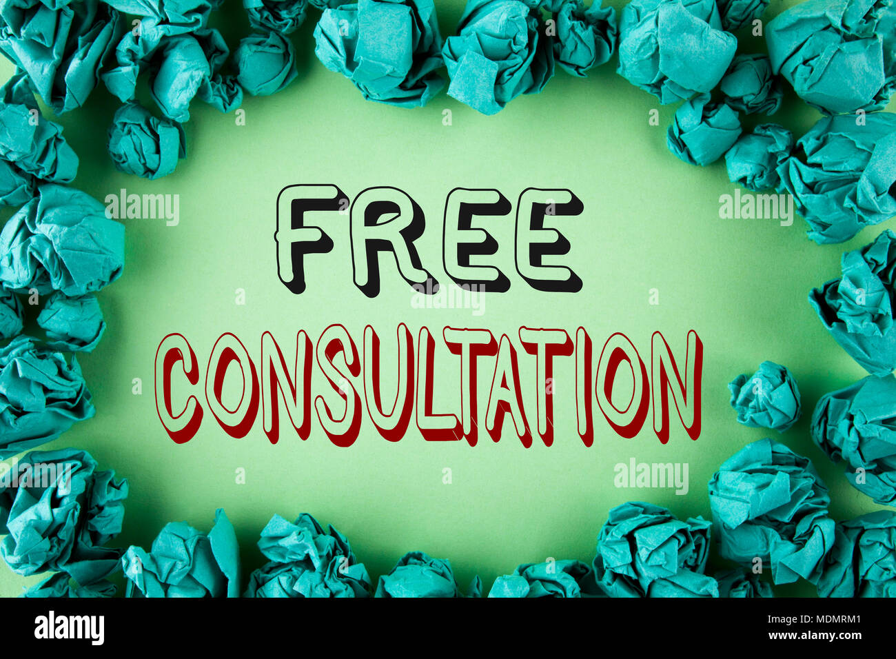 Word writing text Free Consultation. Business concept for asking ...