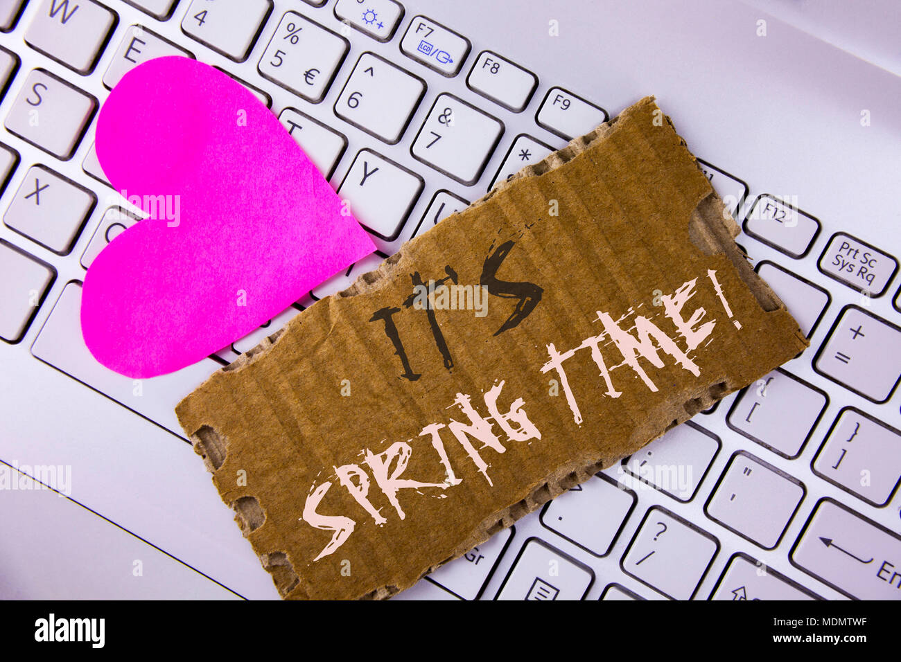 Word writing text It is Spring Time Motivational Call. Business concept ...