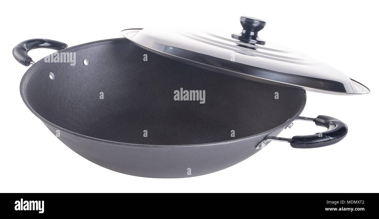 Dark noodles dish Cut Out Stock Images & Pictures - Alamy