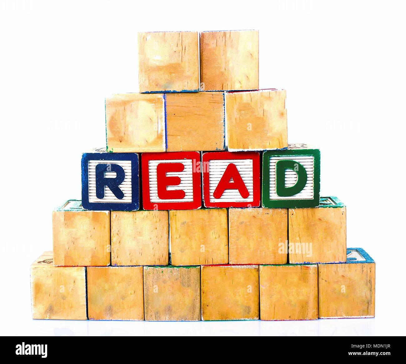 Alphabet letters in a square Cut Out Stock Images & Pictures - Alamy